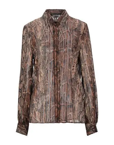 Liu Jo Animal Print Crepe Shirt