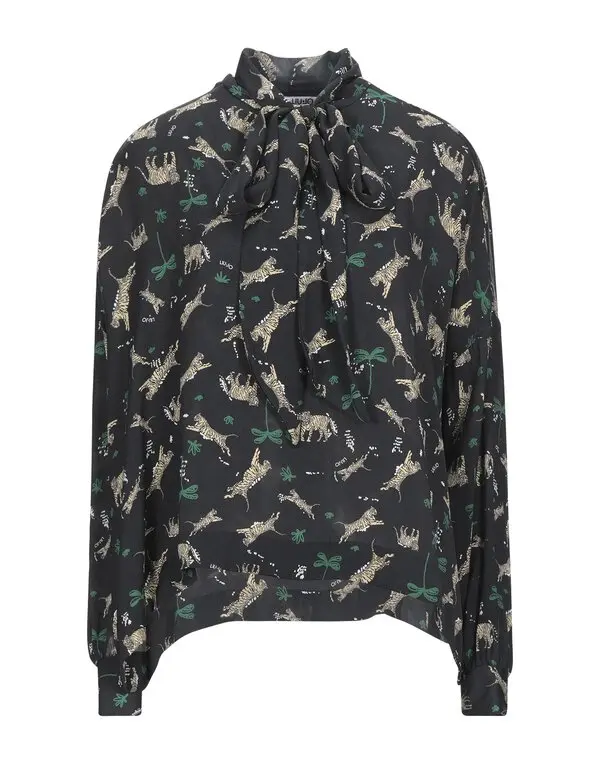 LIU •JO Floral Print Bow Blouse
