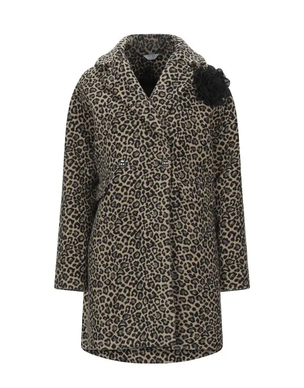 Liu Jo Leopard-print Double-breasted Coat