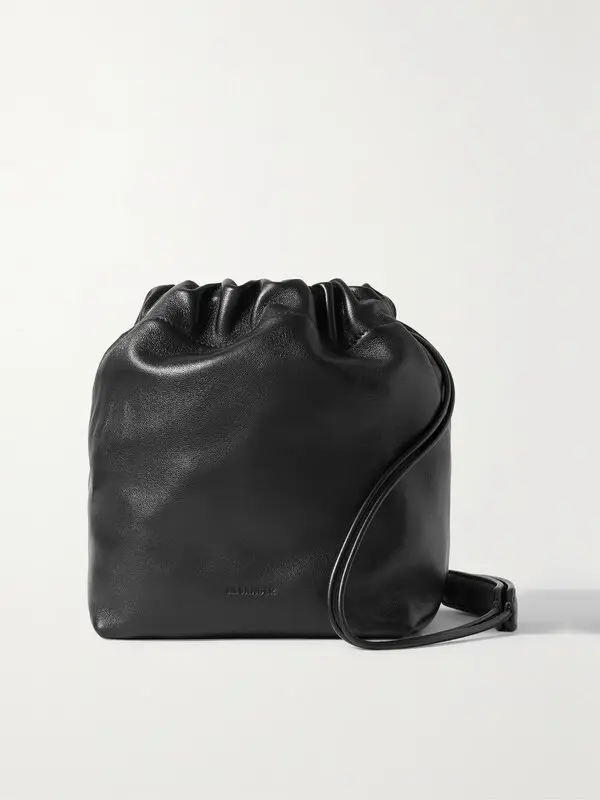 JIL SANDER Leather Shoulder Bag