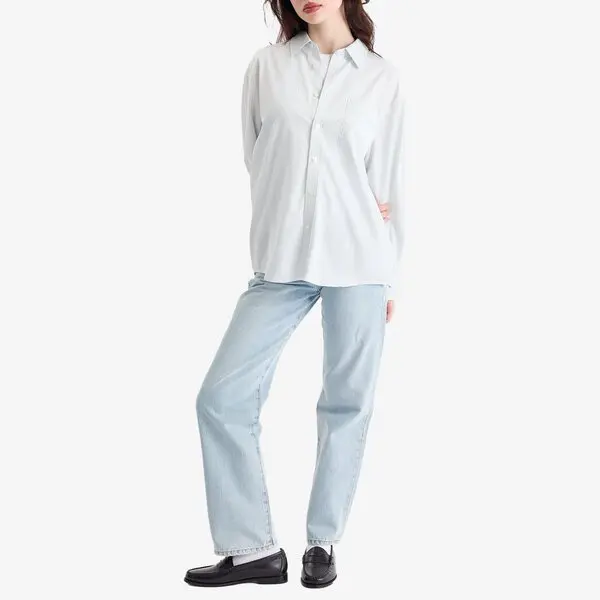 DUNST Striped Oversized Shirt