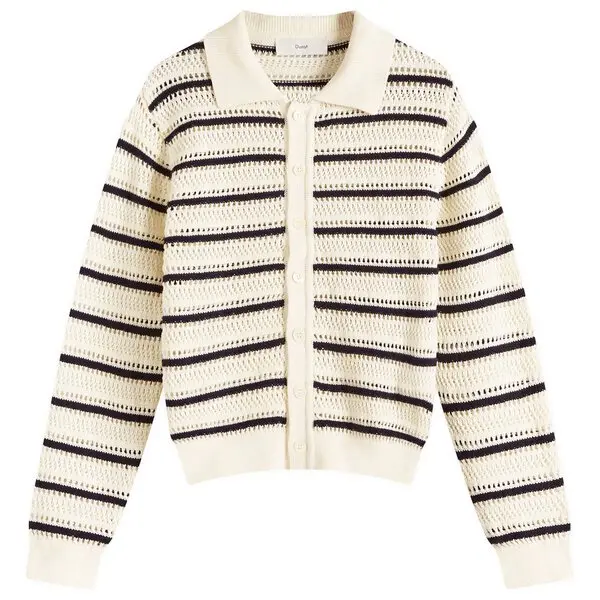 DUNST Open Collared Cardigan
