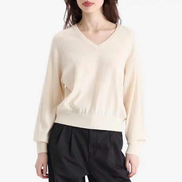 DUNST Loose V-neck Sweater