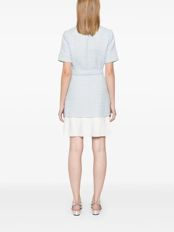 white christmas dresses Zimmermann Crush Embelished Denim Dress Blue Moon – blueandcream