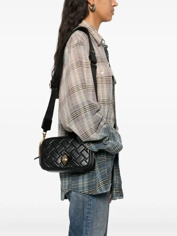 Kurt Geiger Dual-zip Crossbody Bag - Black