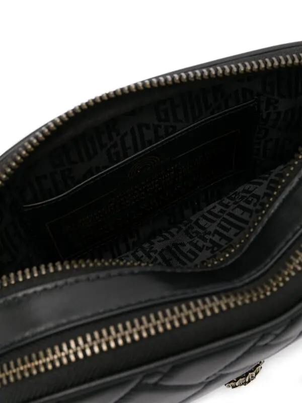 Kurt Geiger Dual-zip Crossbody Bag - Black