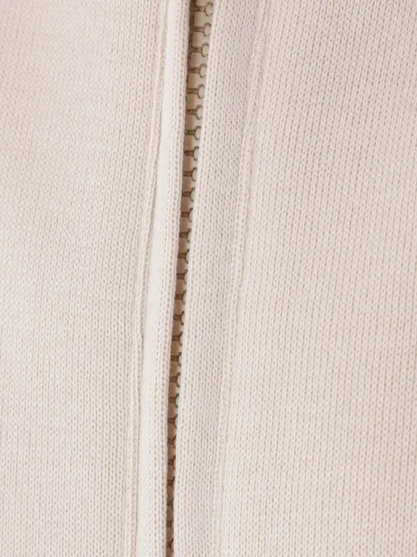Eleventy Sleeveless Hoodie - Neutrals