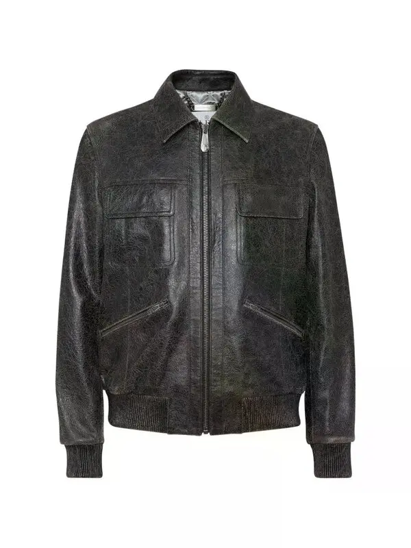 Philipp Plein Coster Bomber Jacket - Grey