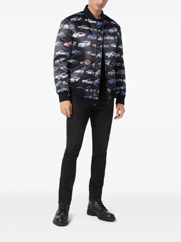 Philipp Plein Cars Racing Bomber Jacket