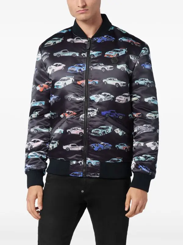 Philipp Plein Cars Racing Bomber Jacket