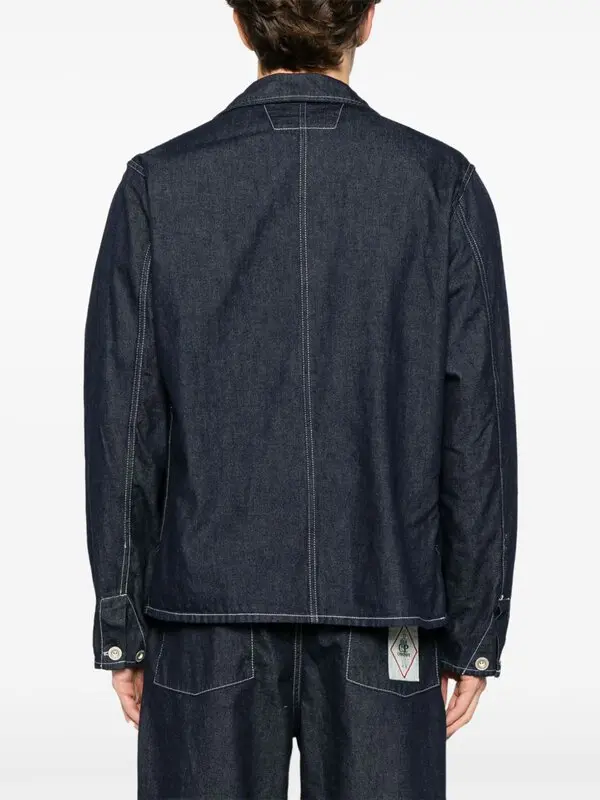 C.P. COMPANY Logo-patch Denim Jacket