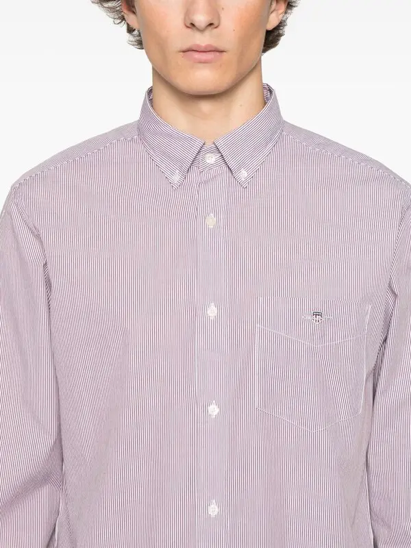 Gant Striped Shirt - Red