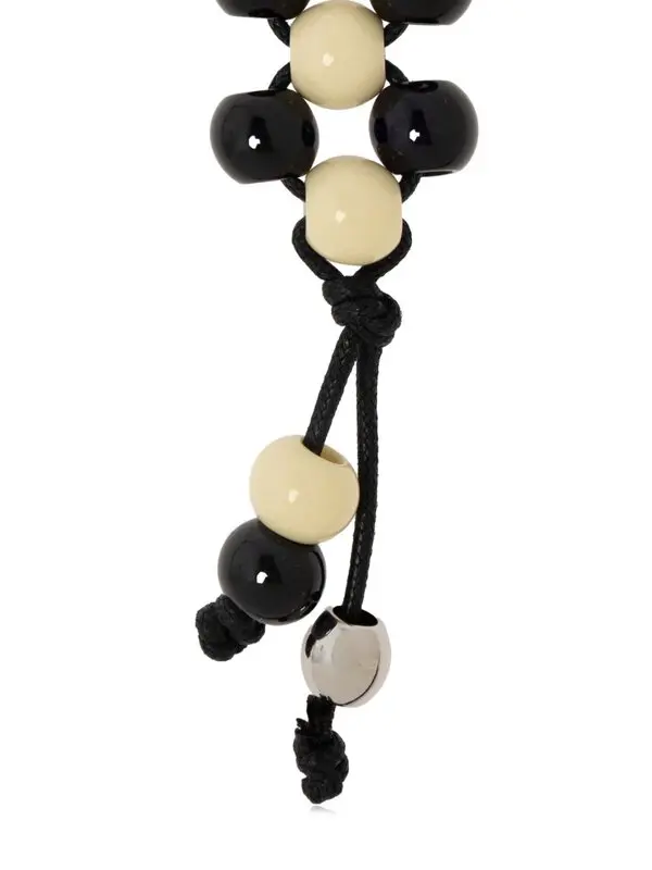 Lemaire Beaded Keychain - Black | Editorialist