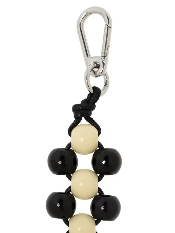 Lemaire Beaded Keychain - Black | Editorialist