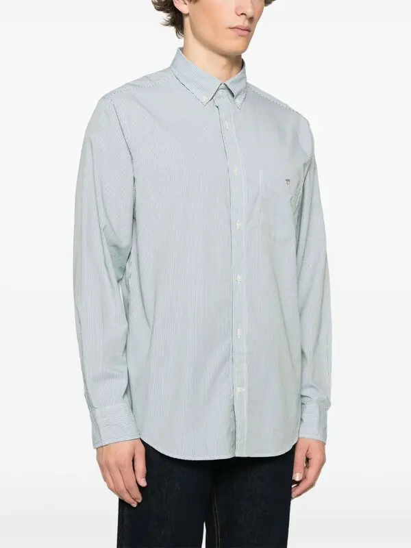 Gant Striped Shirt - Green