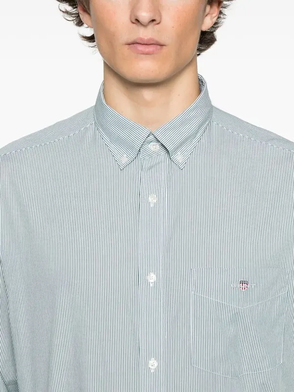 Gant Striped Shirt - Green