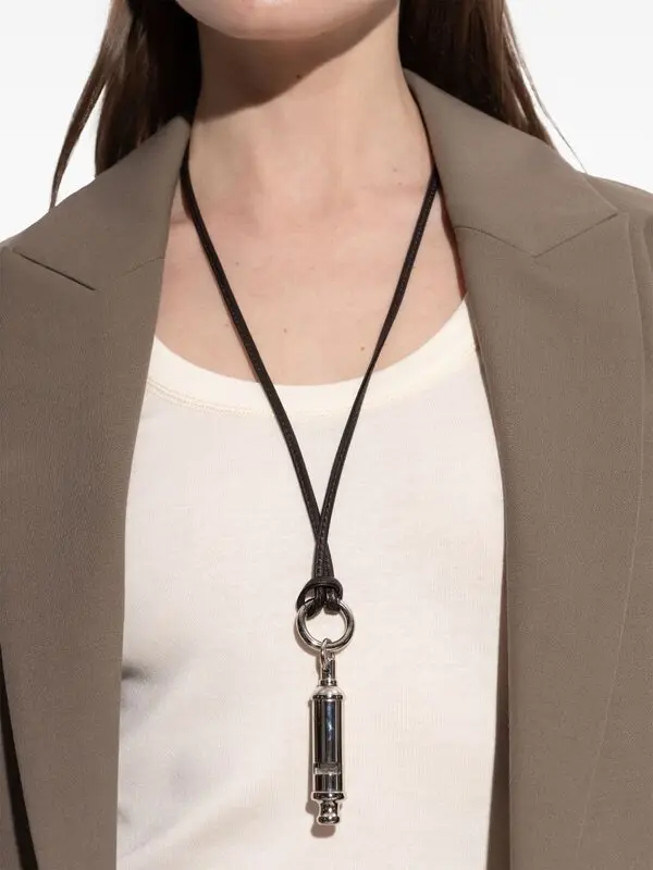 LEMAIRE Acme Whistle Pendant Necklace