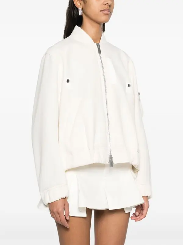 Sacai Suiting Bonding Bomber Jacket