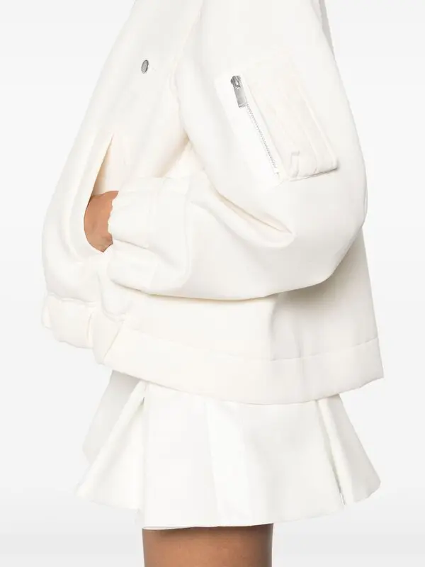 Sacai Suiting Bonding Bomber Jacket