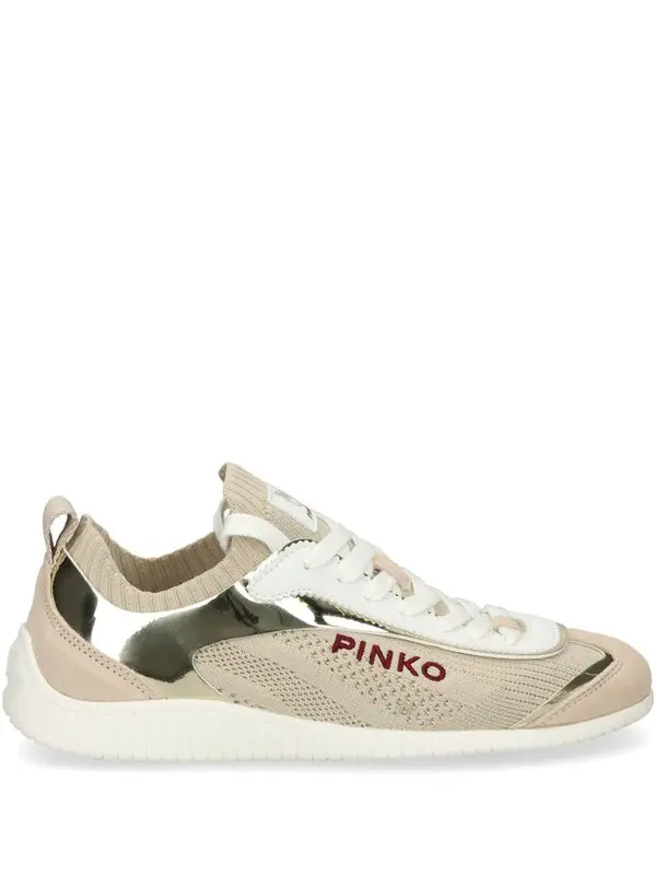 Pinko Logo-embroidered Sneakers
