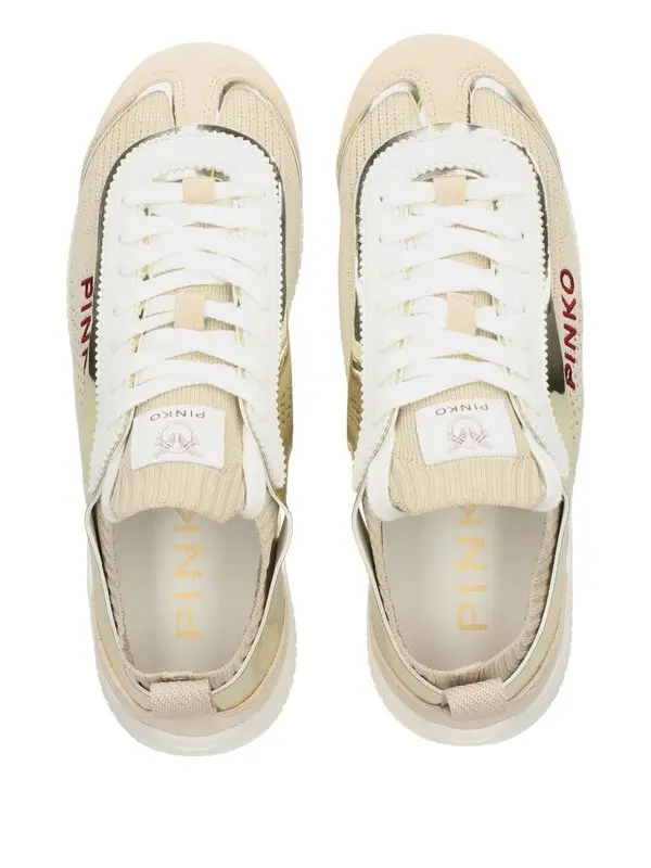 Pinko Logo-embroidered Sneakers