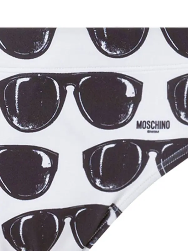 Moschino Sunglass Print Swim Briefs