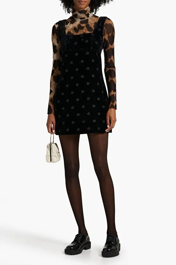 alexa chung black velvet dress BARBOUR LADY JANE LEATHER WOMEN'S GLOVES main image 0