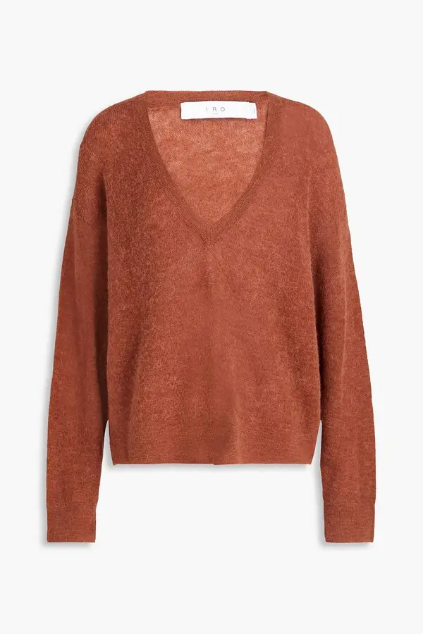 IRO PARIS Ballora Brushed Knitted Sweater