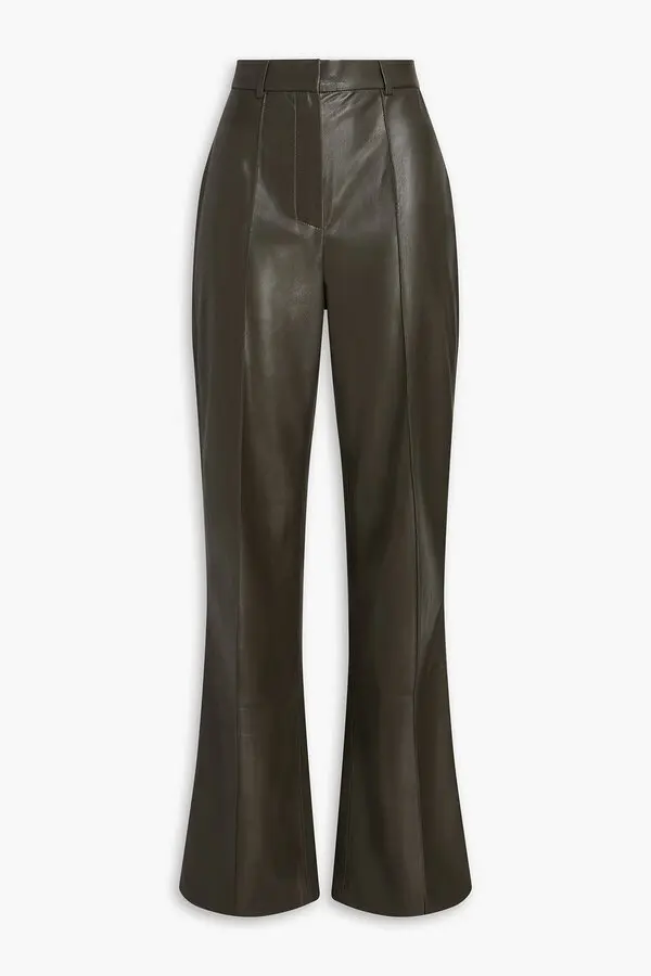 Nanushka Leena Okobor™ Flared Pants - Army Green