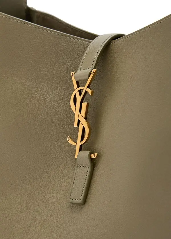 Saint Laurent Le 5 À 7 Small Hobo Bag - Khaki