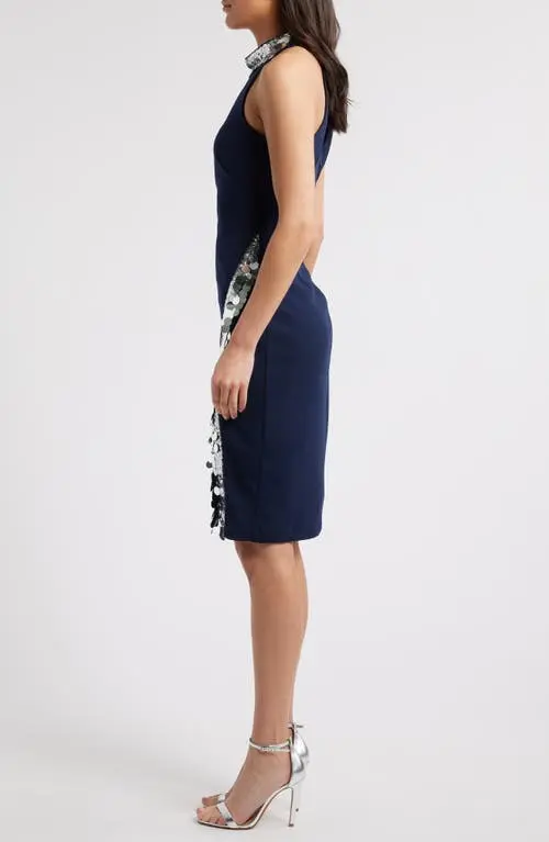Vince Camuto Paillette Sequin Sheath Dress