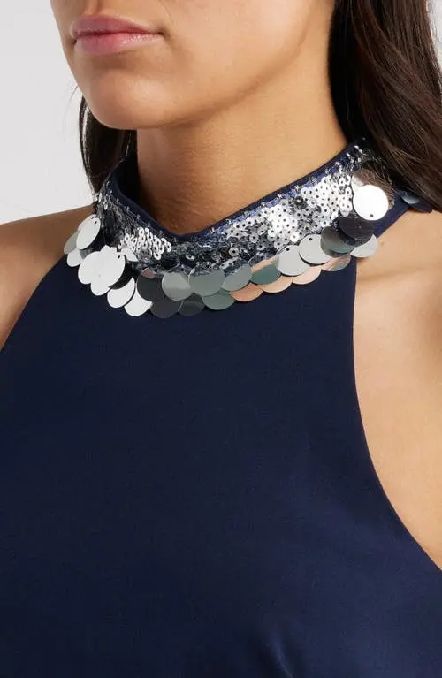 Vince Camuto Paillette Sequin Sheath Dress