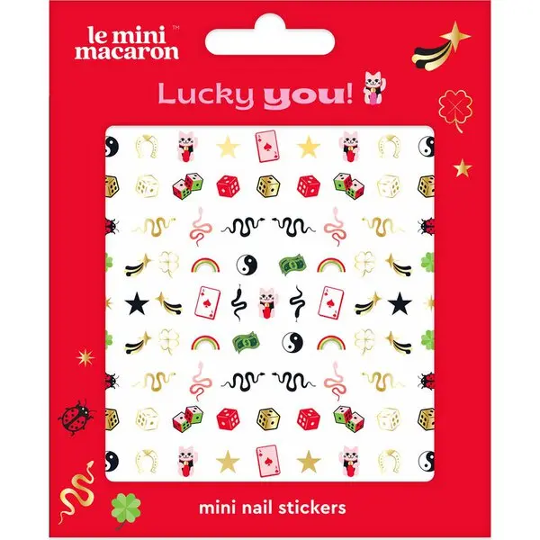 LE MINI MACARON Lucky You Mini Nail Stickers - None