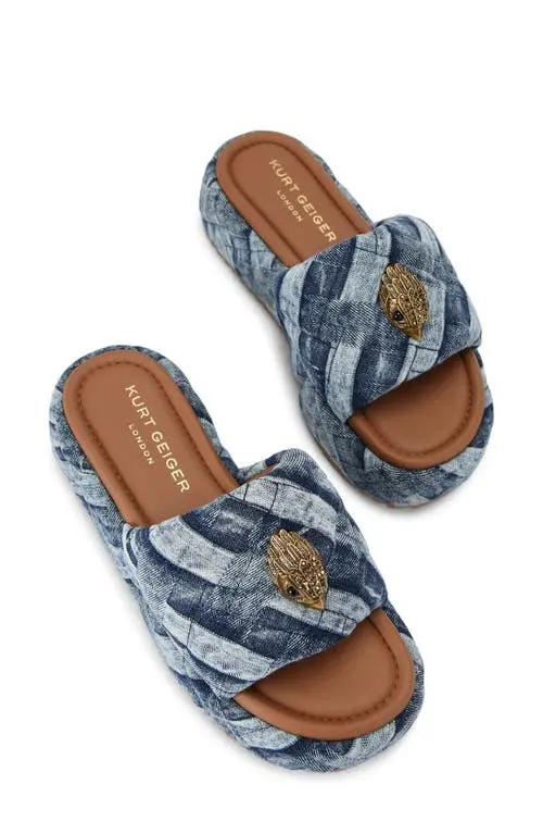 Kurt Geiger Kensington Puff Platform Slide Sandal