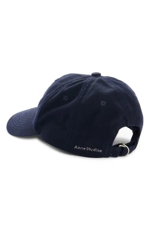 Acne Studios Cunov Face Logo Baseball Cap