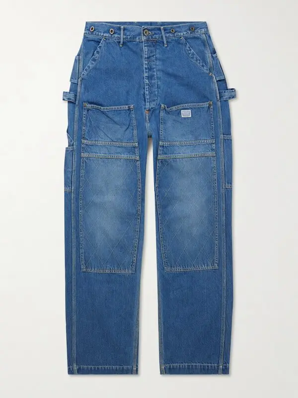 Kapital Lumber Straight-leg Jeans - Blue