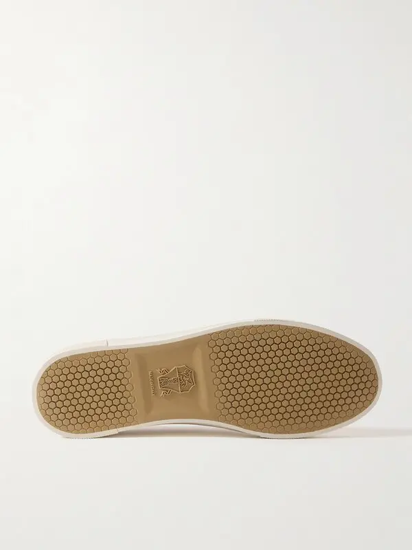 Brunello Cucinelli Vulky Suede Sneakers - Neutrals