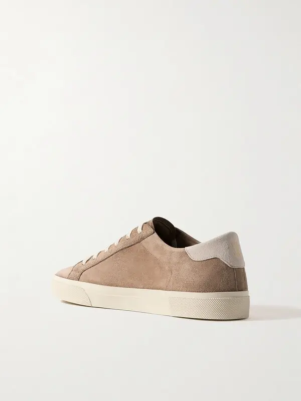 Brunello Cucinelli Vulky Suede Sneakers - Neutrals