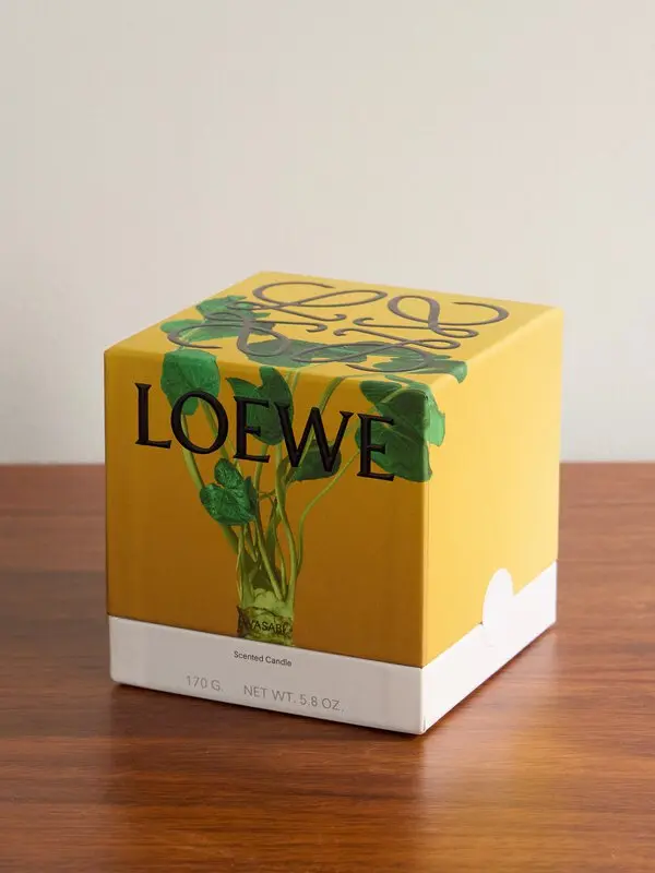 Loewe Perfumes Wasabi Small Scented Candle, 170g - Yellow