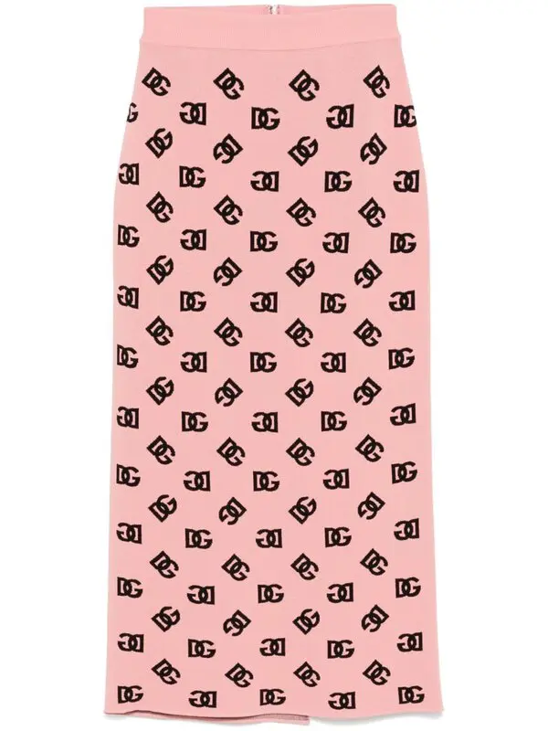 Dolce & Gabbana Jacquard Pencil Skirt