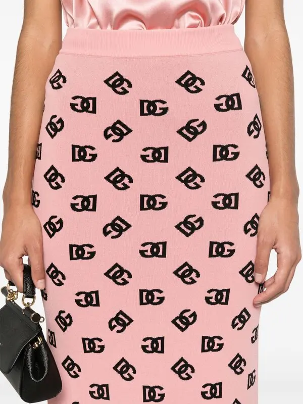 Dolce & Gabbana Jacquard Pencil Skirt