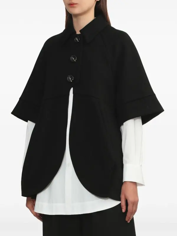 Enfold Asymmetric Blouse - Black | Editorialist