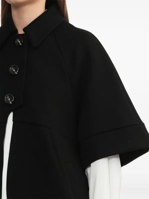 Enfold Asymmetric Blouse - Black | Editorialist