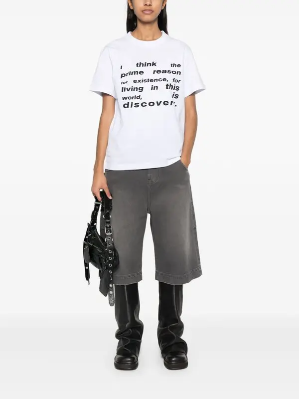 Sacai James Dean T-Shirt In White - 42% Off | Editorialist