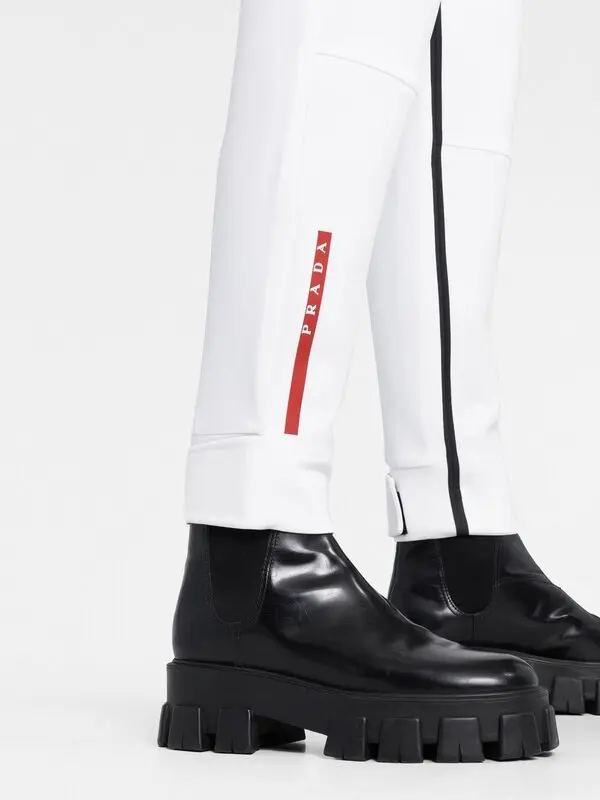 Prada Logo-print Track Pants - White