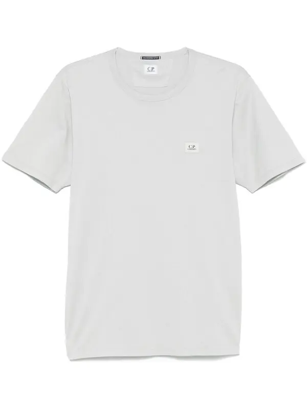 C.P. COMPANY Logo-patch T-shirt - Blue