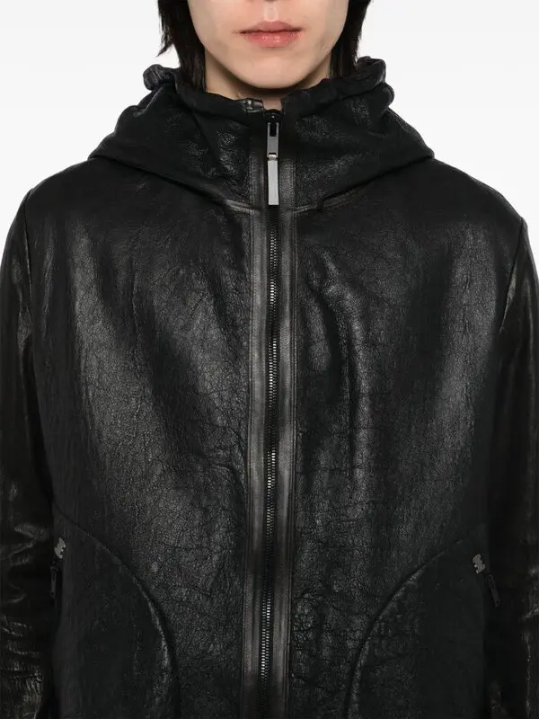 ISAAC SELLAM EXPERIENCE Flemmard Leather Jacket
