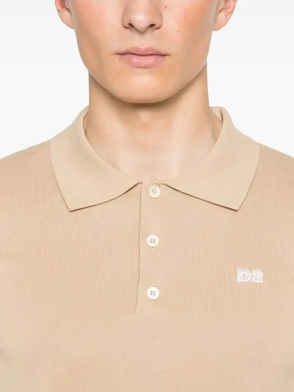 Dsquared2 Logo-patch Polo Shirt