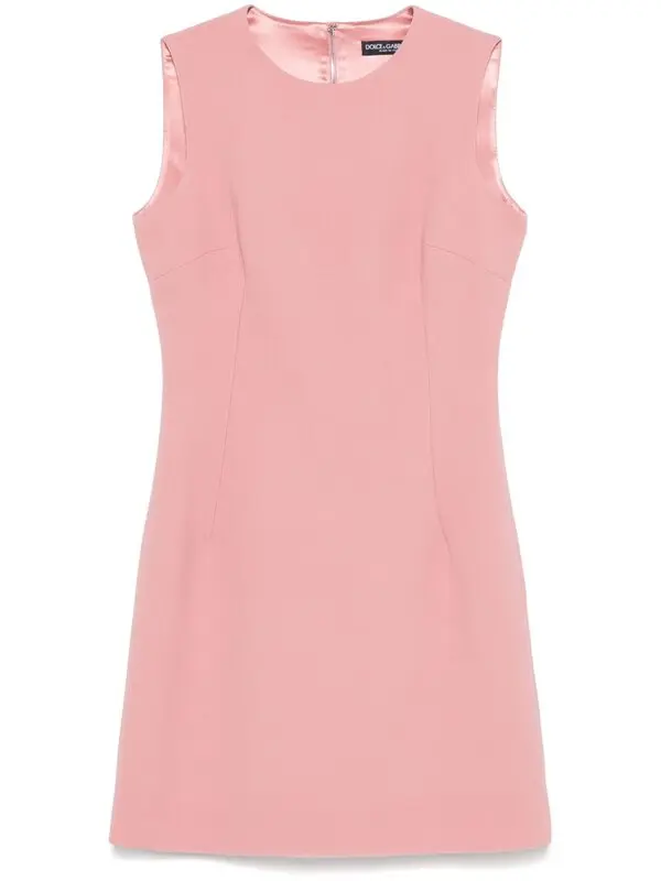 Dolce & Gabbana Dna Virgin-wool Dress - Pink
