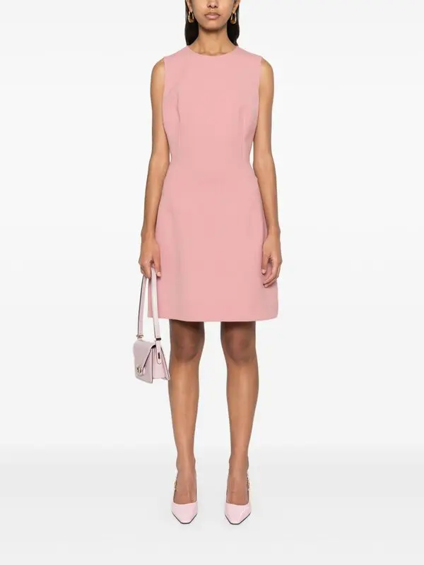 Dolce & Gabbana Dna Virgin-wool Dress - Pink